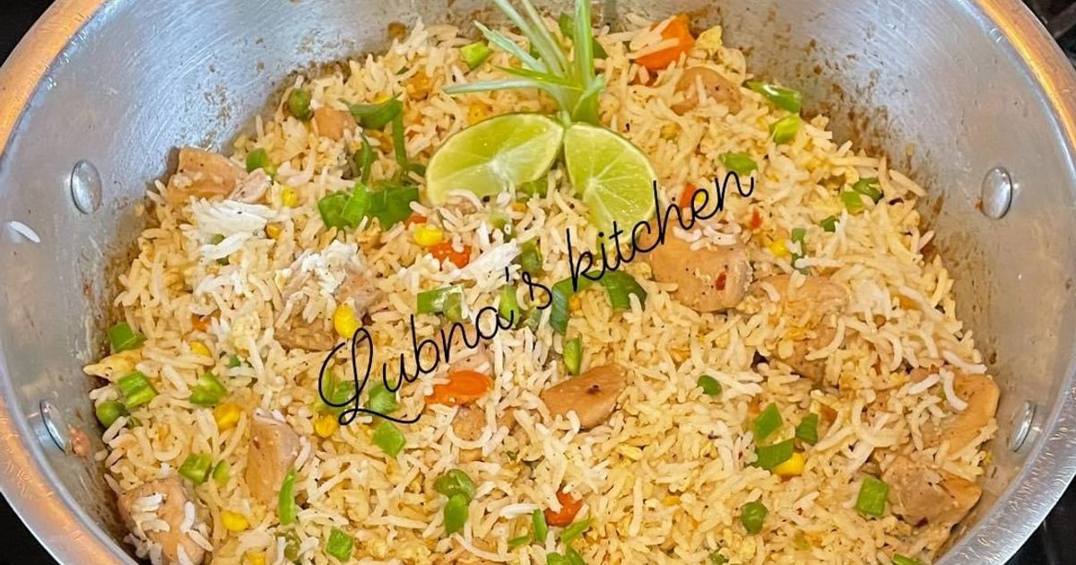 Chinese Fried Rice: Recipe by Lubna’s Kitchen - Cookpad