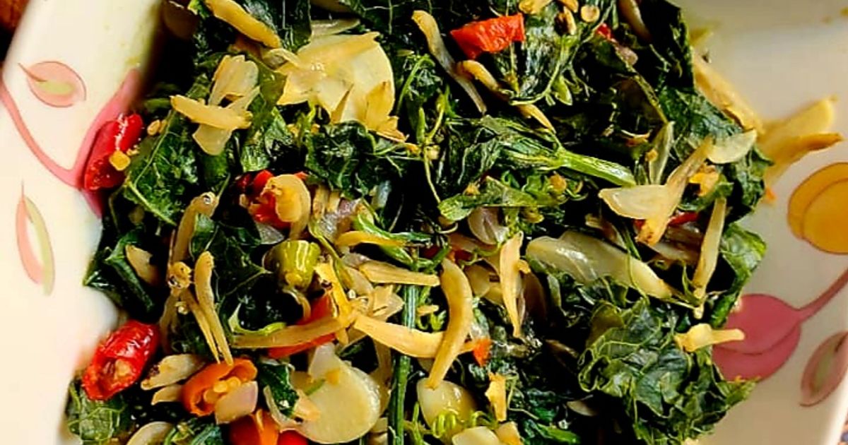 Resep Tumis Pucuk Daun Labu Teri oleh Roro Woelan - Cookpad