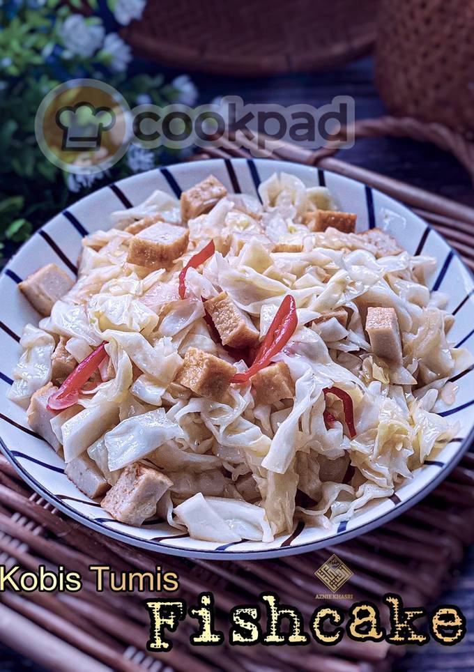 Resipi Kobis Tumis Fishcake oleh Aznie Khasri - Cookpad