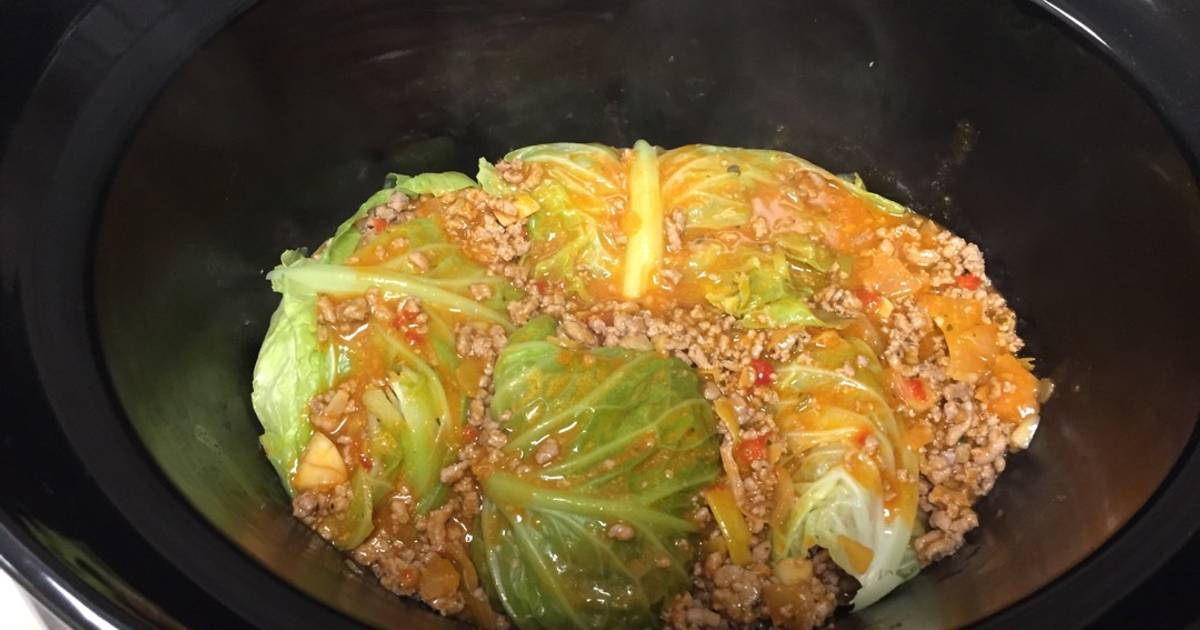 Rollitos de repollo relleno - 48 recetas caseras- Cookpad