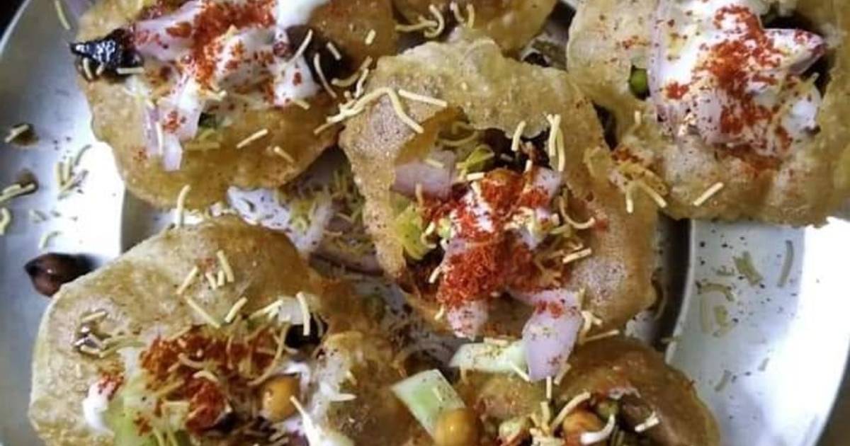 Dahi Puri Chat Recipe by Samita - Cookpad