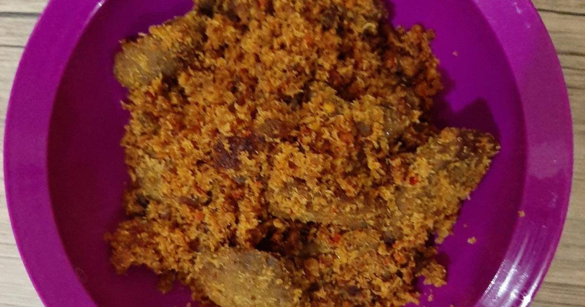40 resep serundeng daging sapi kelapa buah enak dan mudah - Cookpad