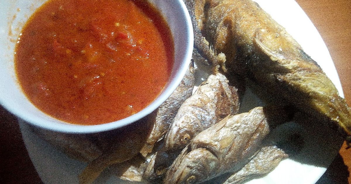 Fried Mud Fish With Gravy #Fish Contest Recipe by Grace Aholo - Cookpad