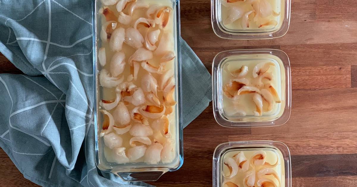 19 resep puding leci almond enak dan mudah - Cookpad