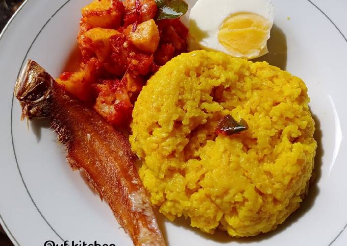 Resep Nasi Kuning Simple oleh Syarifah Ainun Mardhiah - Cookpad