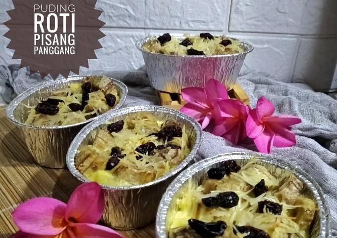 Resep *Puding Roti Pisang Panggang* oleh ati dewanthi - Cookpad