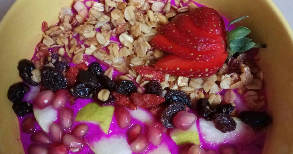 Resep sop fruit in red rumahan enak dan mudah - Cookpad