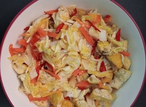 Resep sawi putih,teri rumahan enak dan mudah - Cookpad