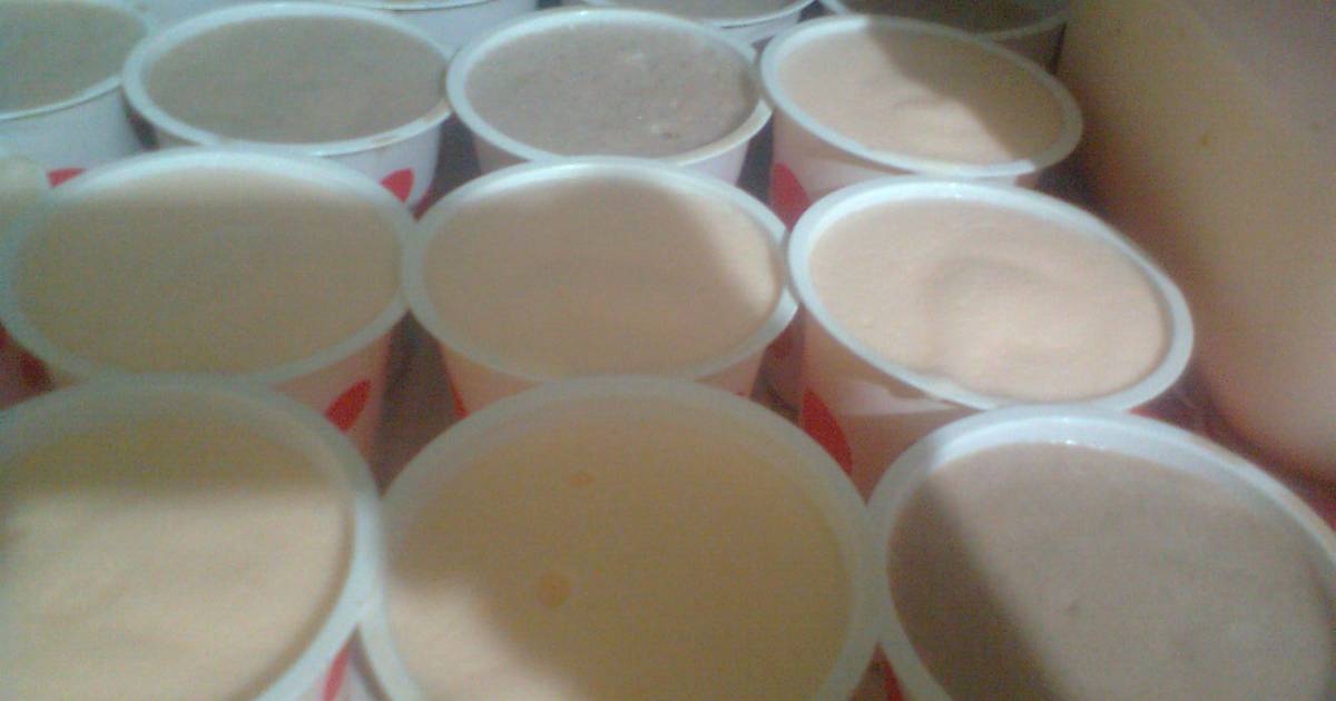 Resep Es Krim jeruk Nutrisari dan Es krim pop ice coklat (sederhana tp ...