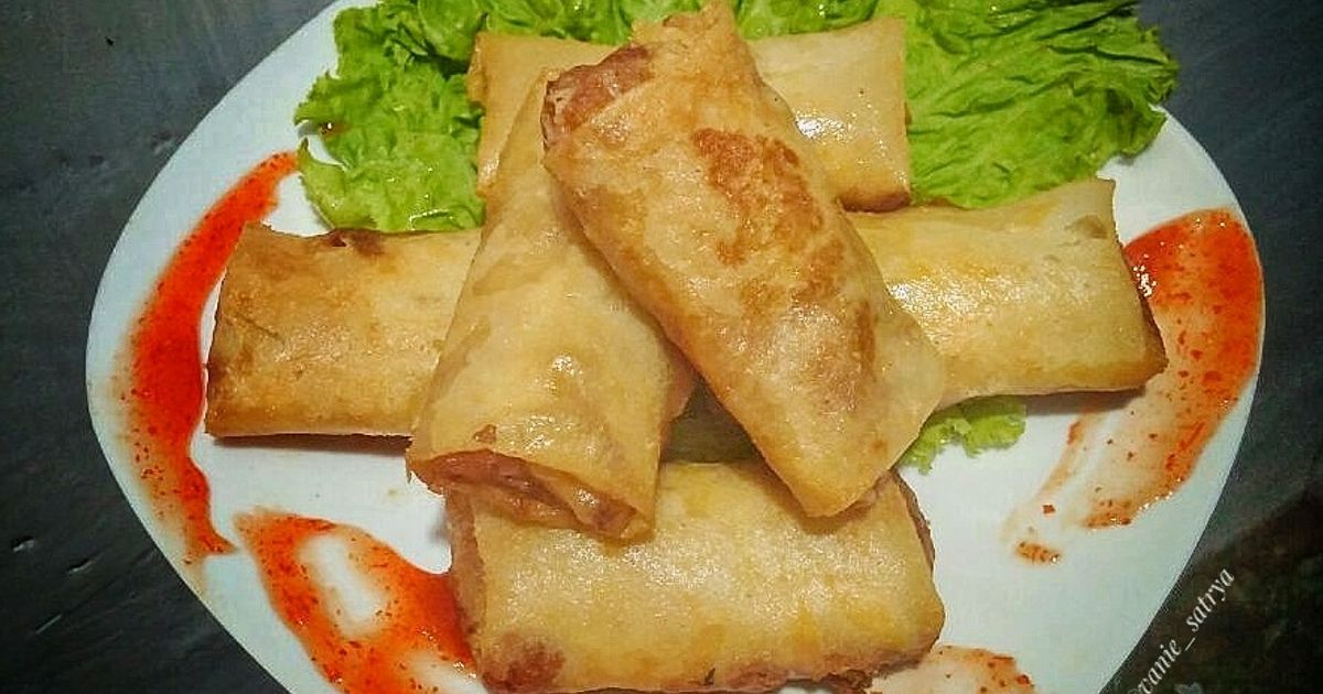 Resep Lumpia Bengkoang Ebi oleh Vanie Satrya - Cookpad