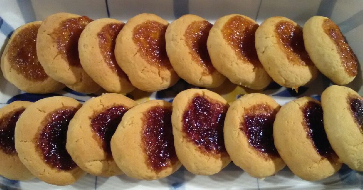 Sablé Cookies With Jam Recipe By λεμονιά πούλου