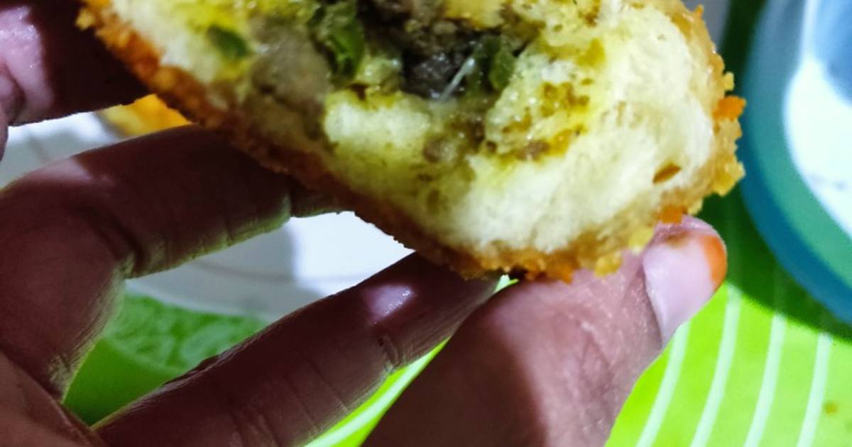 Resep Roti Goreng Isi Daging oleh Shakira_Kitchen - Cookpad
