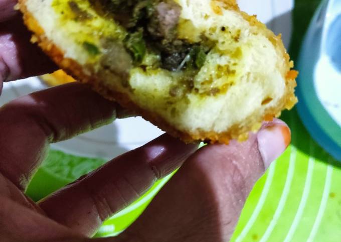 Resep Roti Goreng Isi Daging oleh Shakira_Kitchen - Cookpad