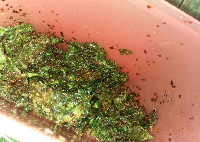 Resep Keripik bayem bon cabe oleh ayu aneshya adella - Cookpad