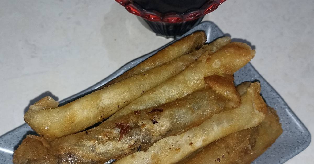 Resep Stik pisang saus cokelat oleh Agustina_Syams - Cookpad