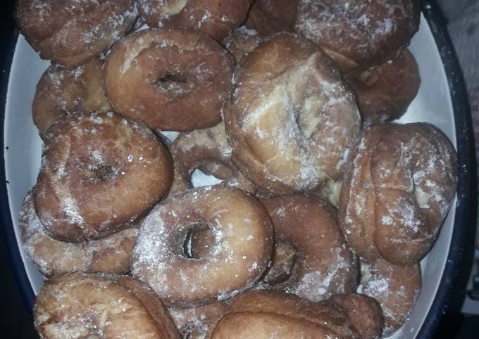 Donas fritas Receta de Vane Uriza- Cookpad