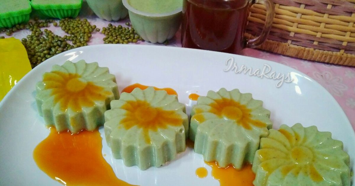Resep Puding Busa Kacang Hijau(cemilan Bumil) oleh Irma Rays - Cookpad