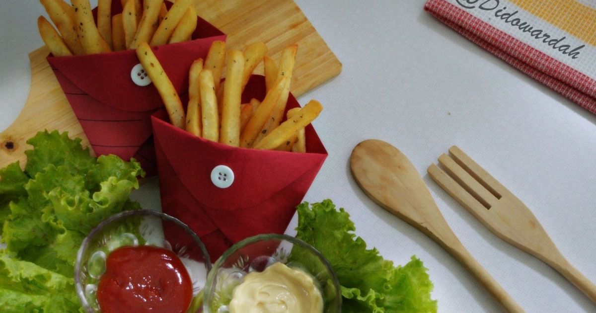 Resep kentang goreng crispy ala kfc rumahan enak dan mudah - Cookpad