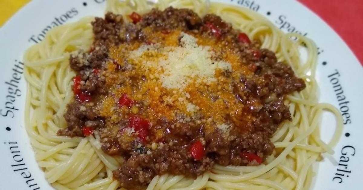 Fideos con salsa bolognesa Receta de Nori cocina ️- Cookpad