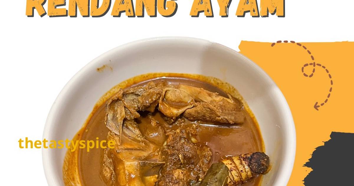 Resep 36. Rendang Ayam (bumbu racik indofood) oleh thetastyspice - Cookpad