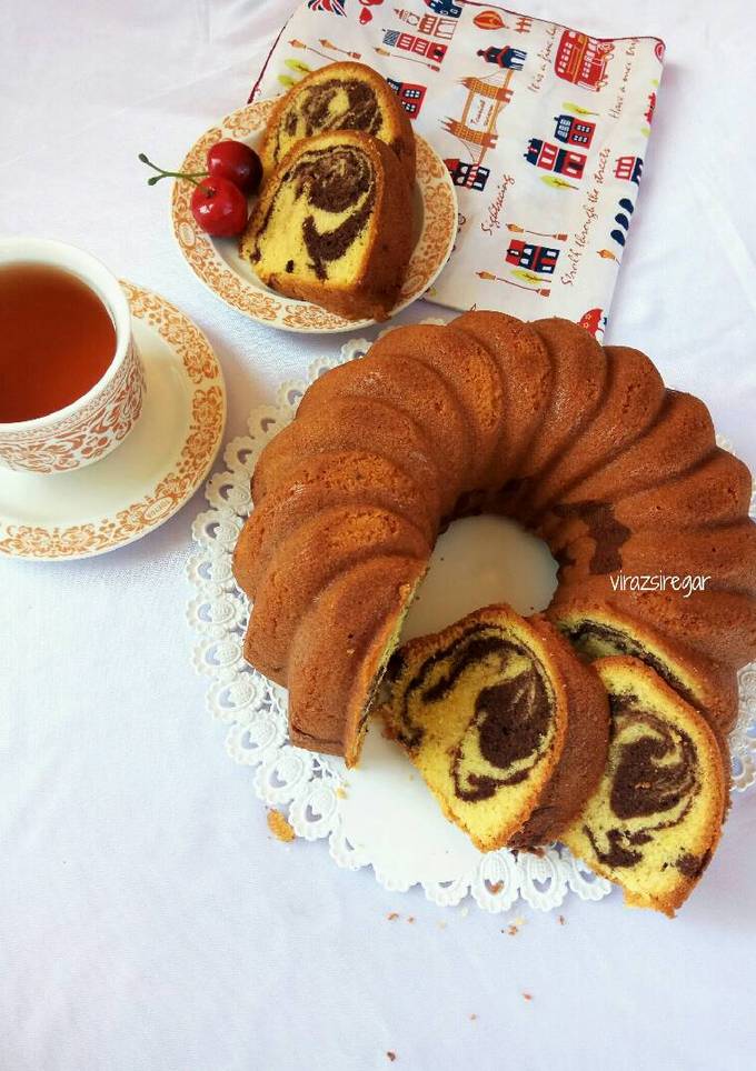 Resep Special Marble Cake (No Emulsifier dan No BP) oleh virazsiregar ...