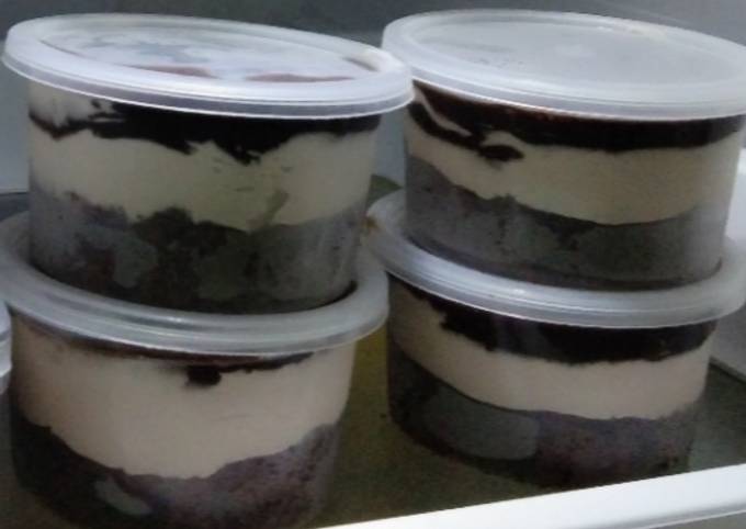 Resep Dessert box kekinian oleh Bunda Atikah - Cookpad