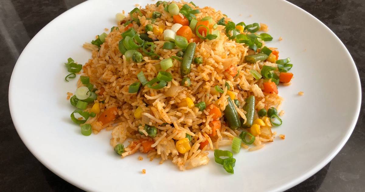Vegetable Fried Rice Recipe by Nia Hiura - Cookpad