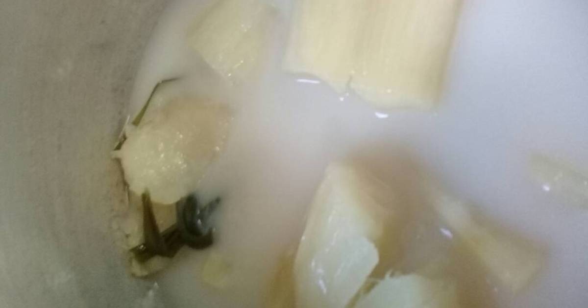 Resep Singkong rebus susu jahe oleh Dewi Sumarni - Cookpad