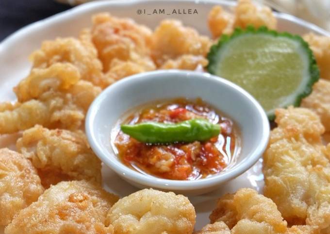 Resep Cumi Goreng Tepung oleh i_amallea - Cookpad