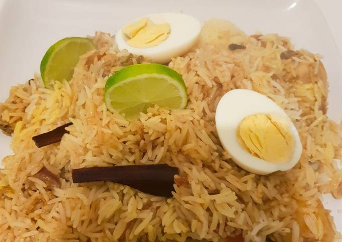 Chicken biryani girki daga Maman jaafar(khairan) - Cookpad
