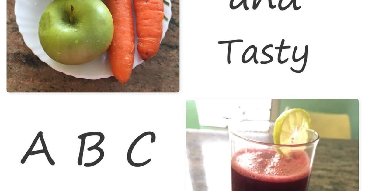 Healthy And Tasty Abc Juice 🥤 Recipe by Ranjini - Cookpad