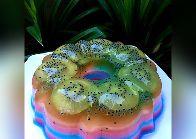 Resep Puding Lapis oleh Dapur Dewy - Cookpad