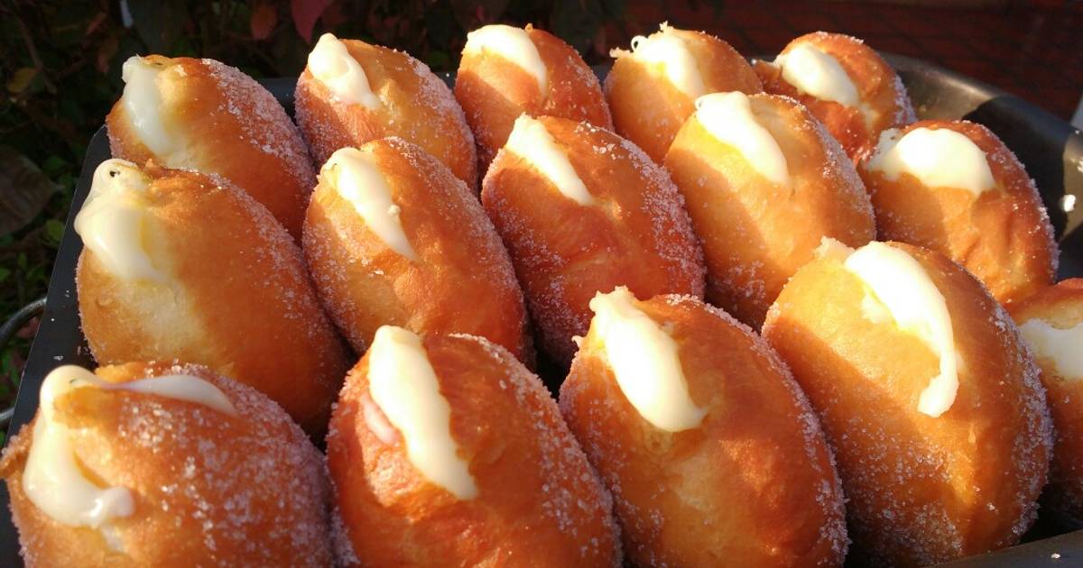 Bombas Rellenas Receta de Maritza Repostería- Cookpad