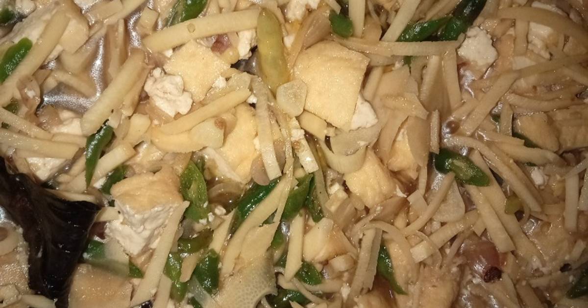25 resep oseng rebung dan tahu enak dan mudah - Cookpad