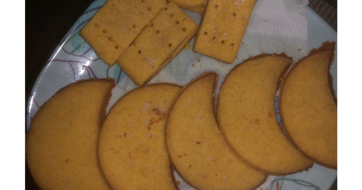 Shortbread Cookies Recipe by Hallychops Gombe - Cookpad