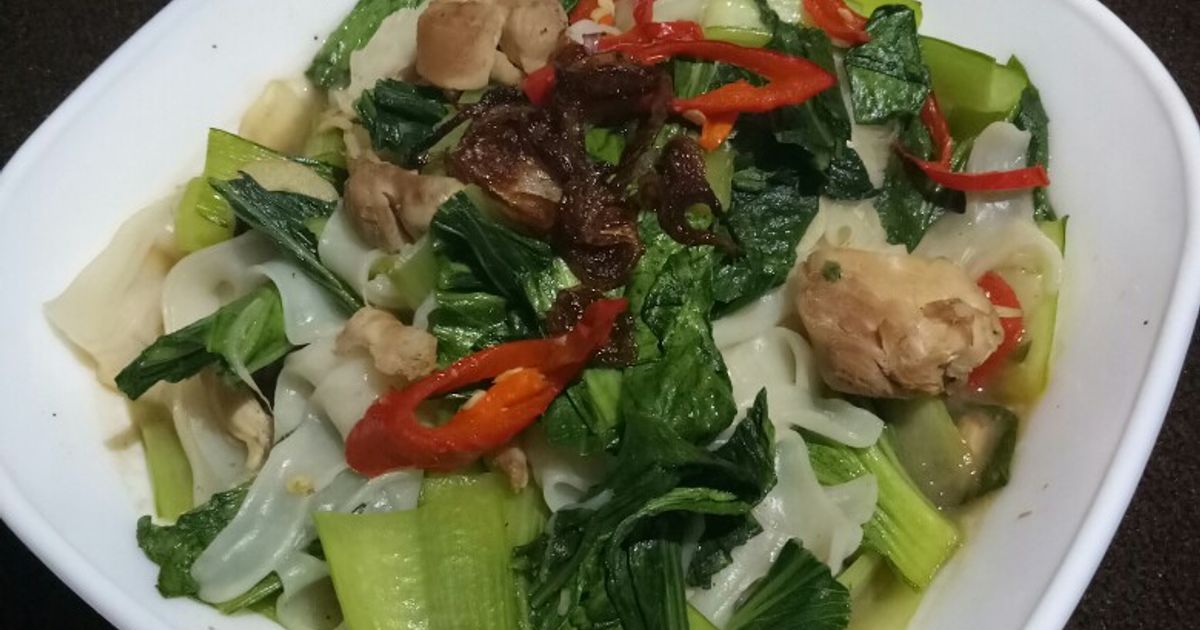 Resep Pokcoy Kwetiau #Bikinramadhanberkesan oleh eka priyani - Cookpad