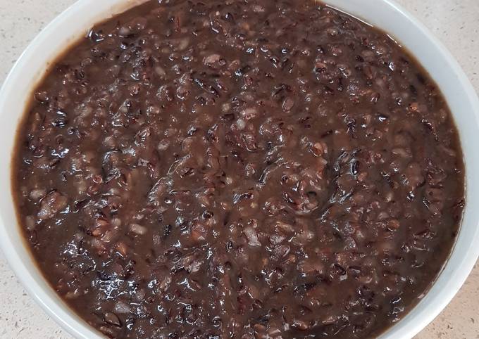 Black sticky rice Recipe by Jhansi - Cookpad
