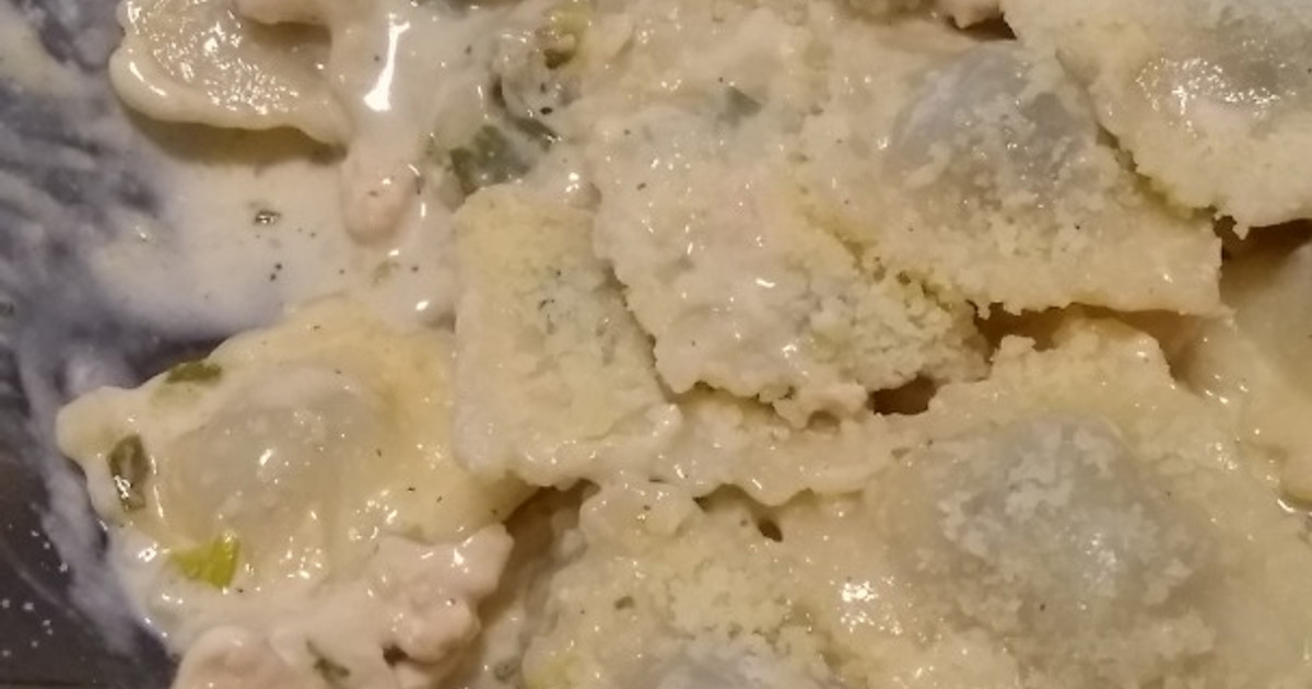 Ravioles Con Salsa Al Verdeo Receta de Silvana Sanhueza- Cookpad