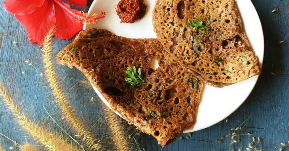 The ‘nutritious’ ragi (finger millet) dosa Recipe by Aparna Parinam ...