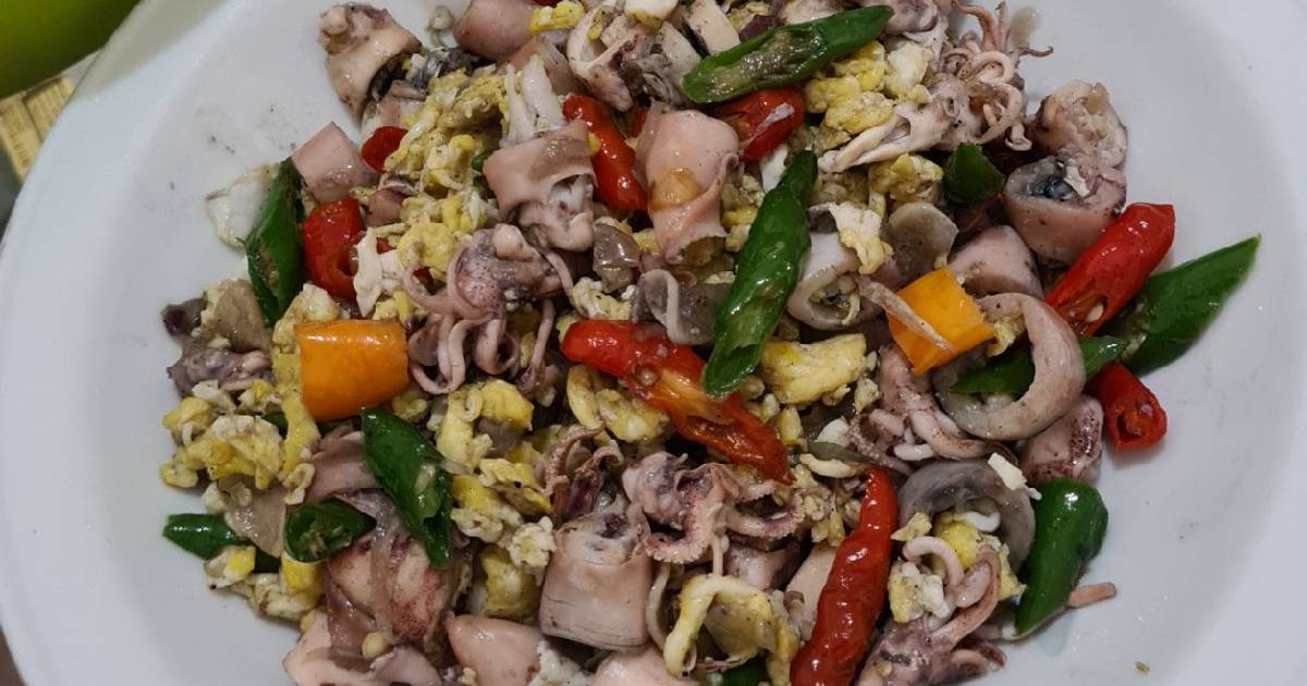 27 resep cumi asin kering telur enak dan mudah - Cookpad