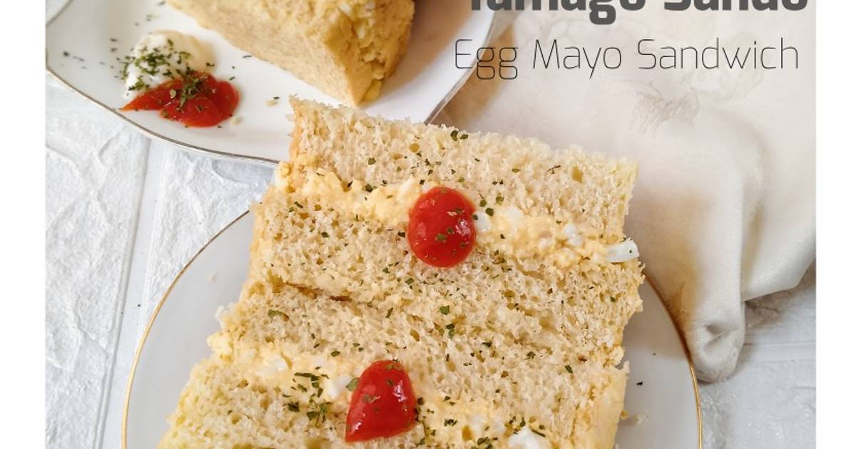 Resep Tamago Sando - Egg Mayo Sandwich oleh Angken Keenan - Cookpad