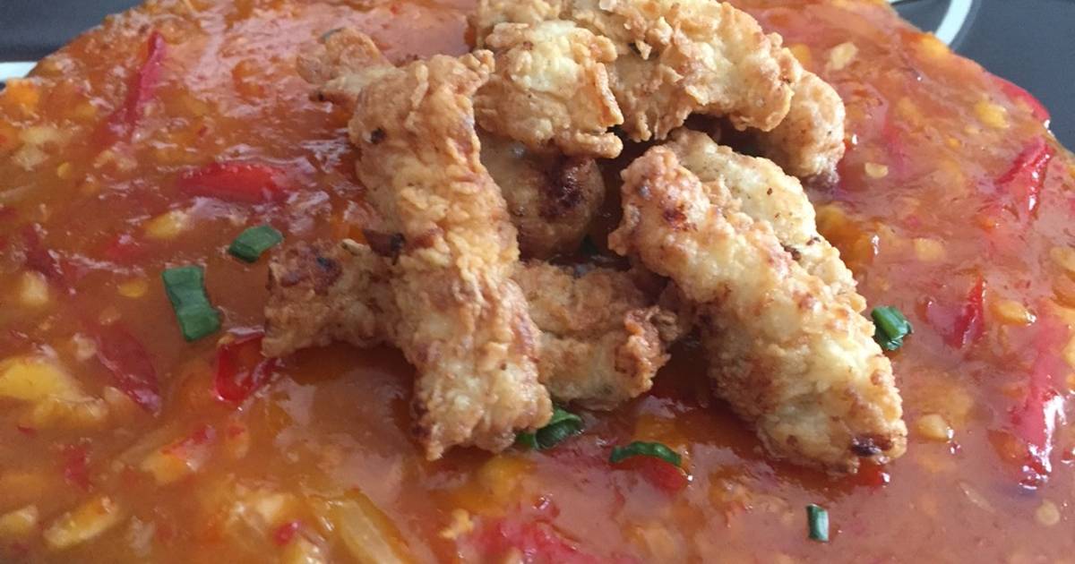 Resep Ayam saos Thailand oleh Luisa Sutisna - Cookpad