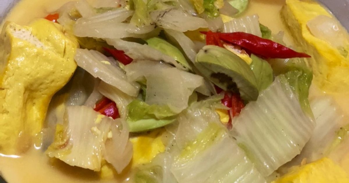 Resep sayur lodeh santan tumis rumahan enak dan mudah - Cookpad