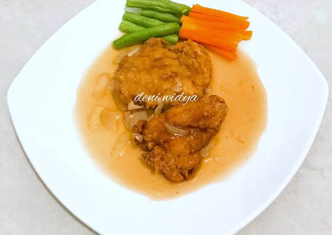 Resep Bistik Ayam Krispi Oleh Deni Widya Cookpad