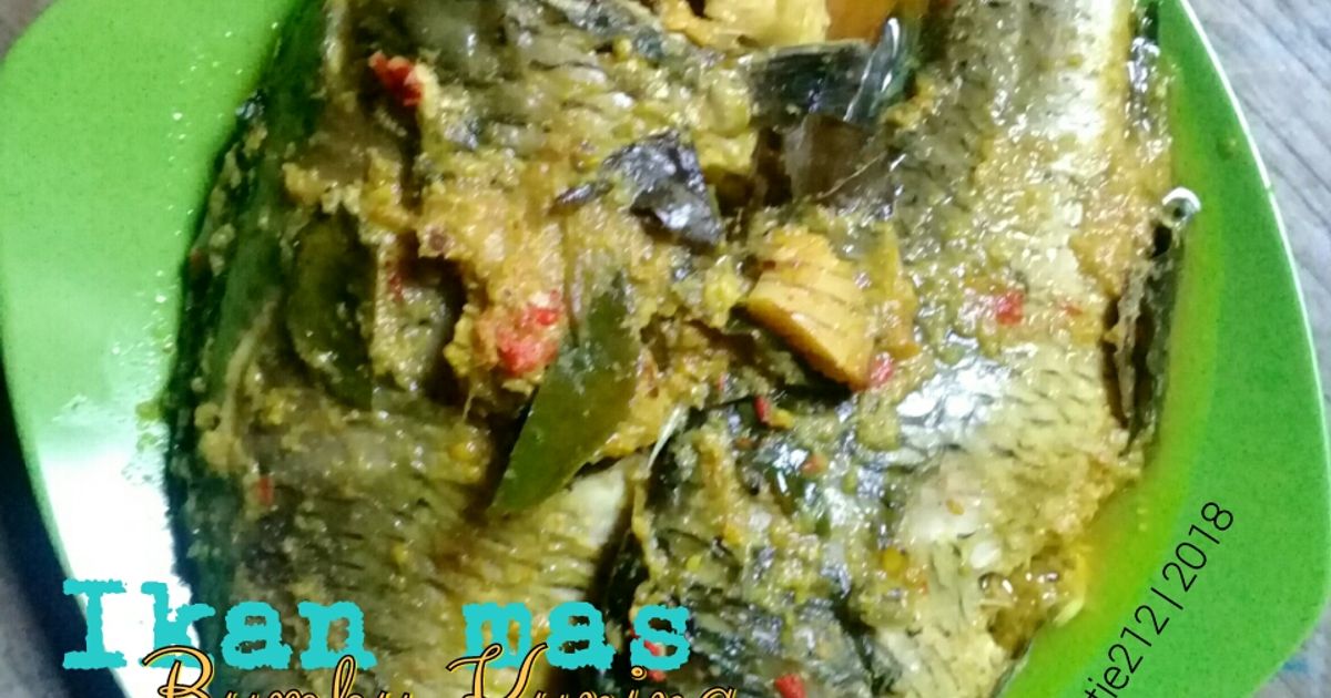 Resep Ikan Mas Bumbu Kuning oleh Titiek Purnomo - Cookpad