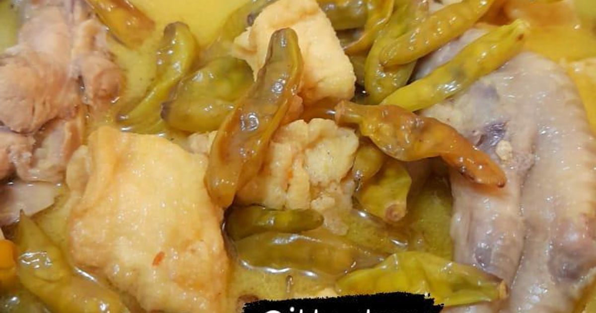 Resep cara memasak sayur lombok jawa rumahan enak dan mudah - Cookpad