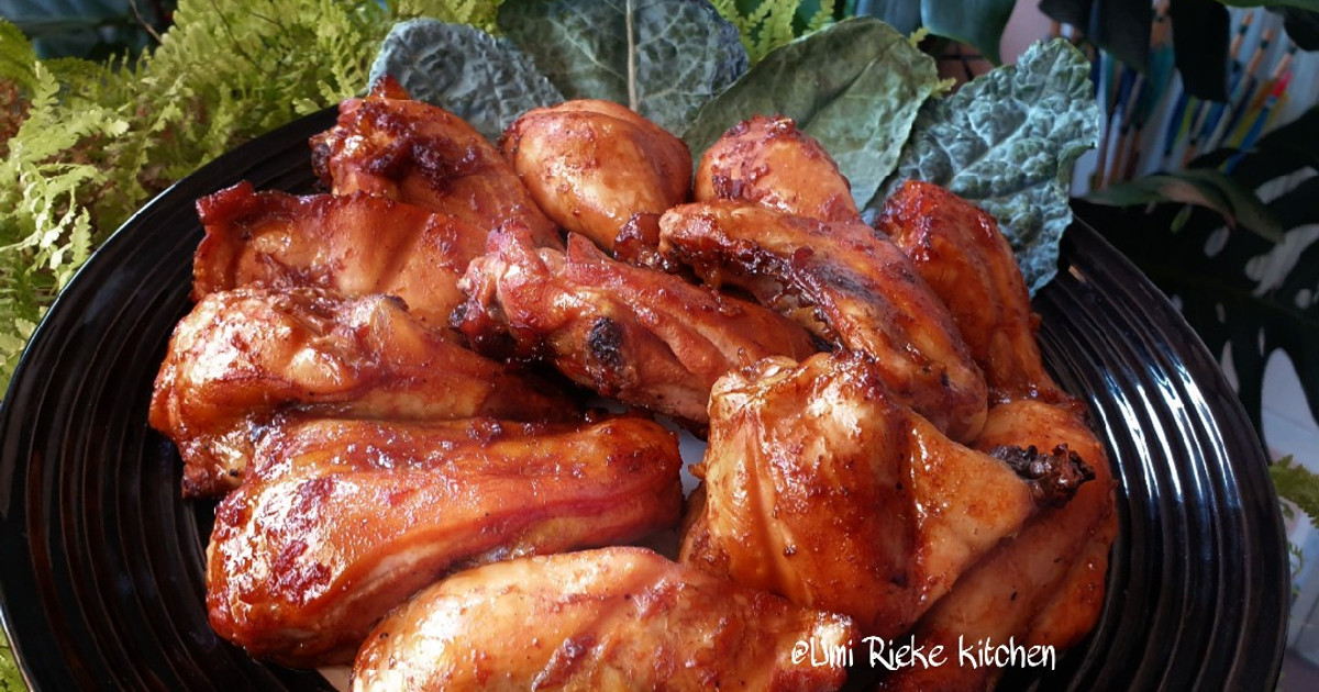Resep Ayam Panggang Bumbu Chicken Wingstop oleh Umi Rieke Kitchen🍳 ...