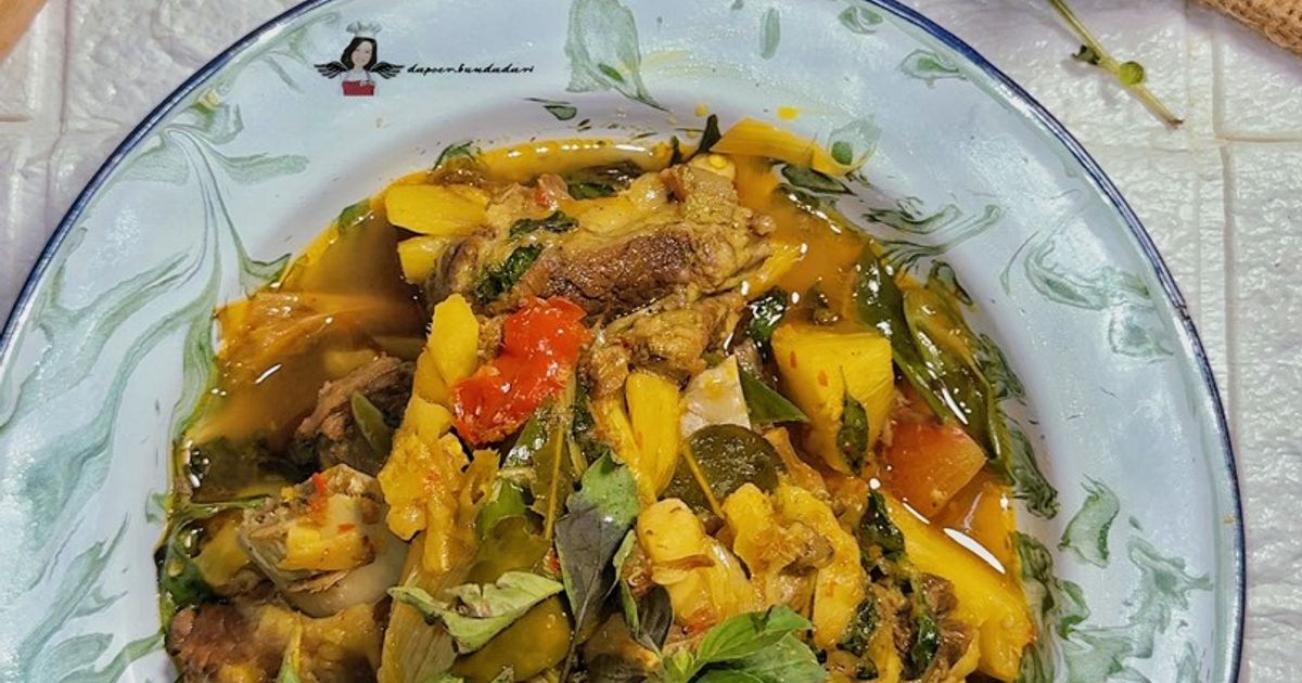 Resep Pindang Iga Sapi Khas Palembang Lemak Nian oleh Bundadari - Cookpad