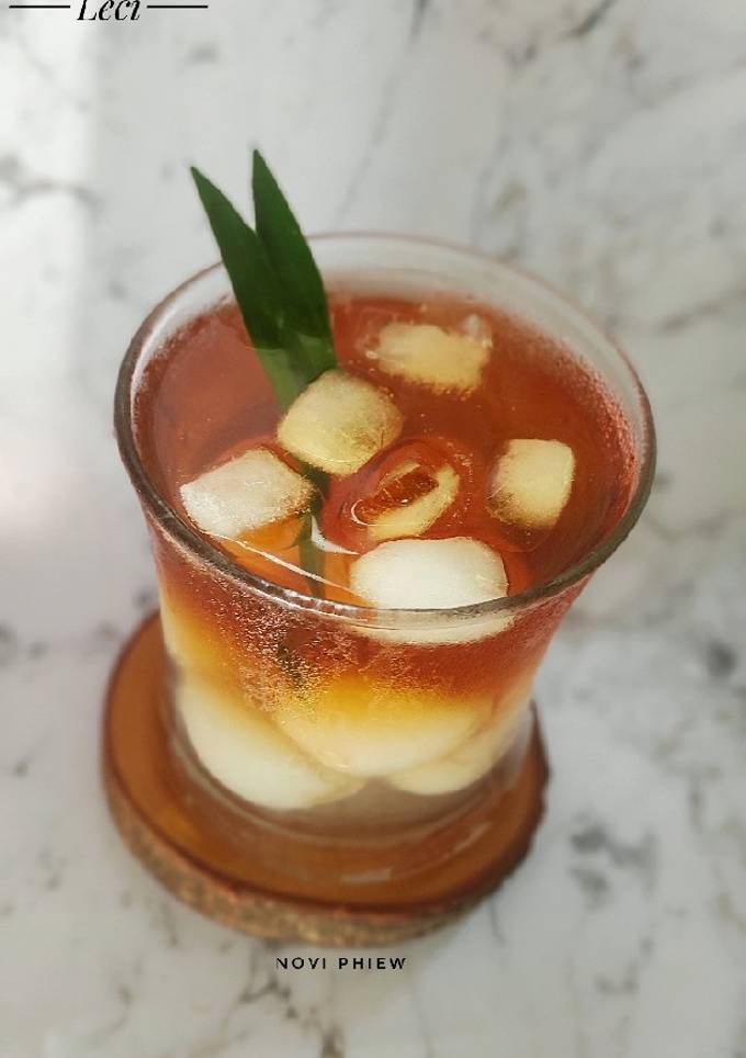 Resep Es Teh Leci Rasa Resto oleh Novi Phiew - Cookpad