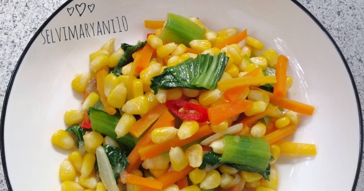 Resep Tumis sayuran simple oleh Selvi Maryani - Cookpad